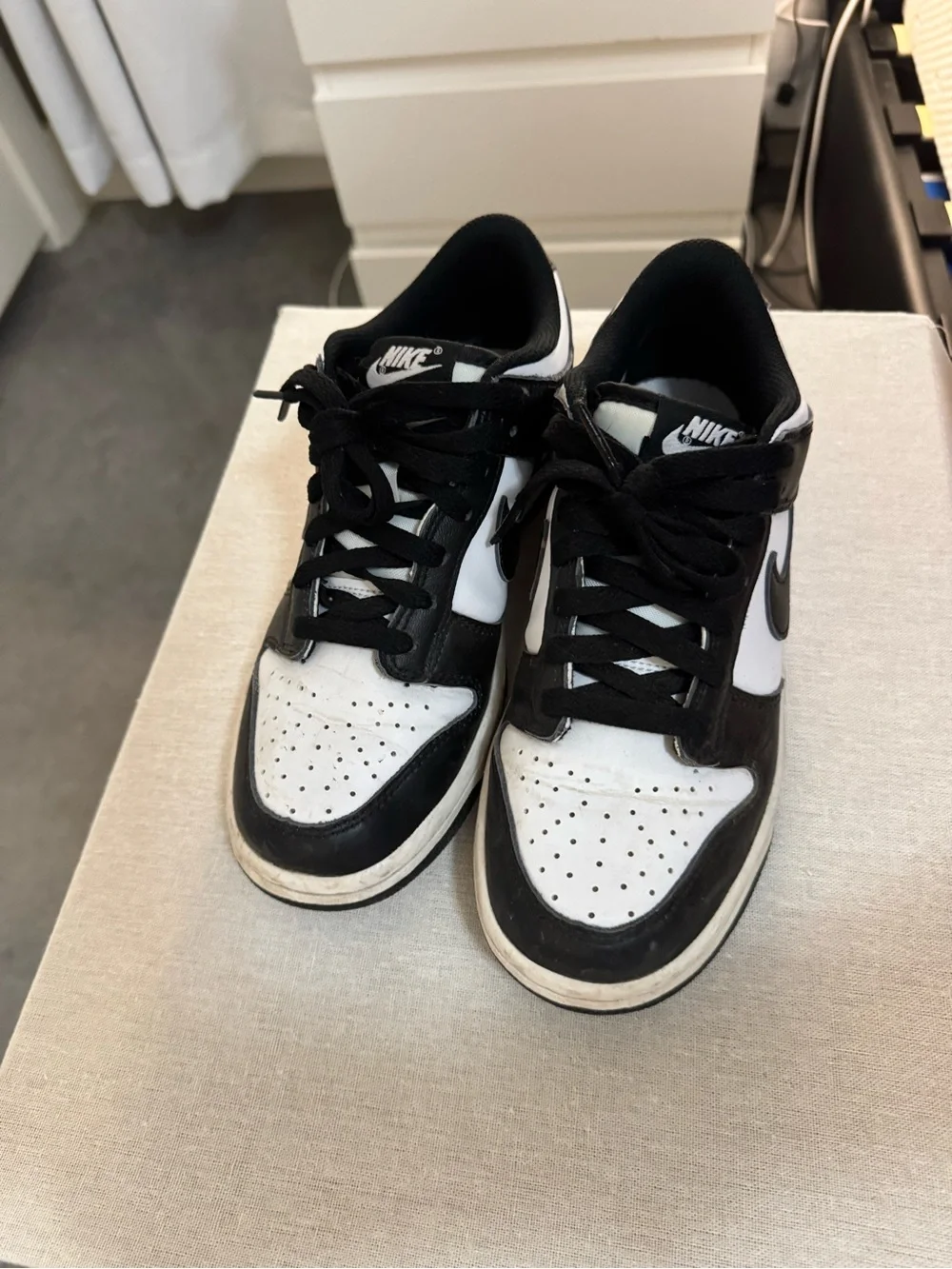 Nike | Shoes | Nike Dunk Low Shoes In The Popular Panda Black And White ...